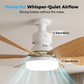2-in-1 Smart Ceiling Fan Light – keaoza